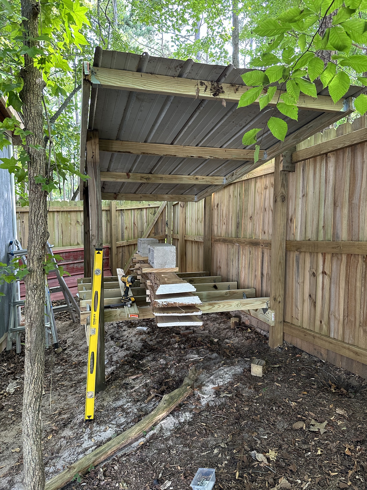 Built a small drying shed – BrooksHouse